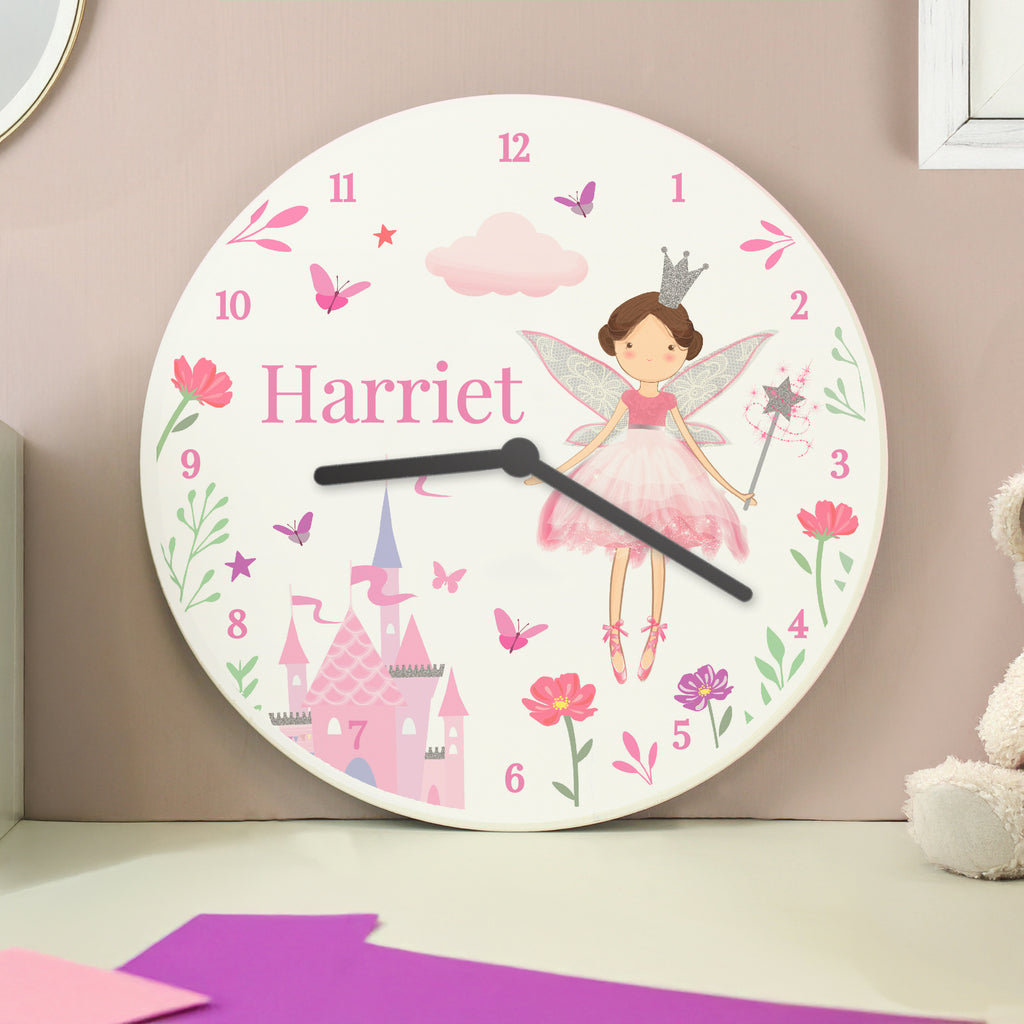 Personalised Fairy Princess Clock – panachehomeware